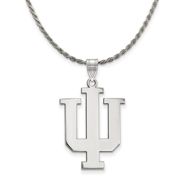 Black Bow Jewelry Co. | Accessories | Sterling Silver Indiana U Xl ...